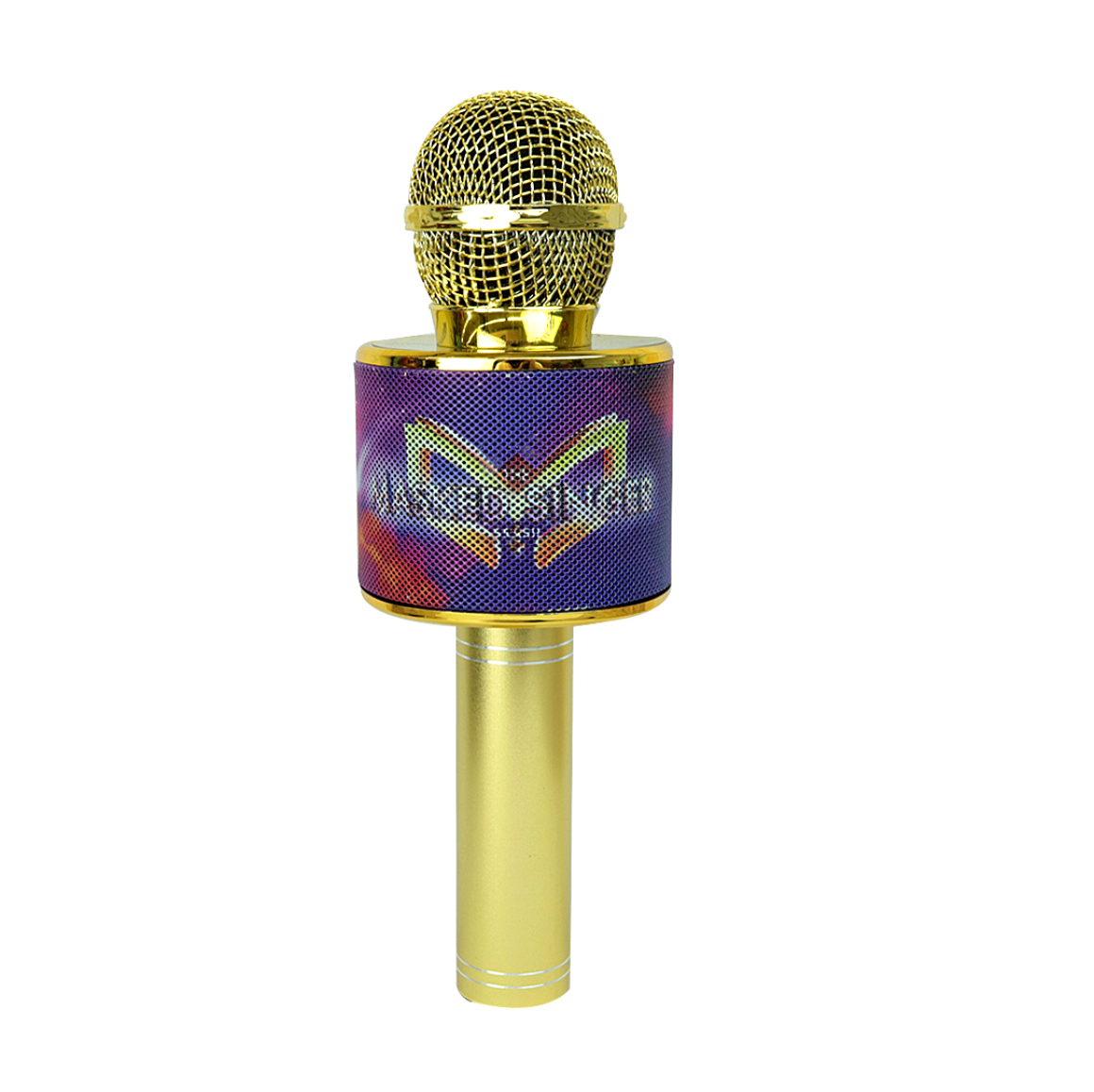 MICROFONE INFANTIL THE MASKED SINGER BLUETOOTH - MTMSGOLDEN