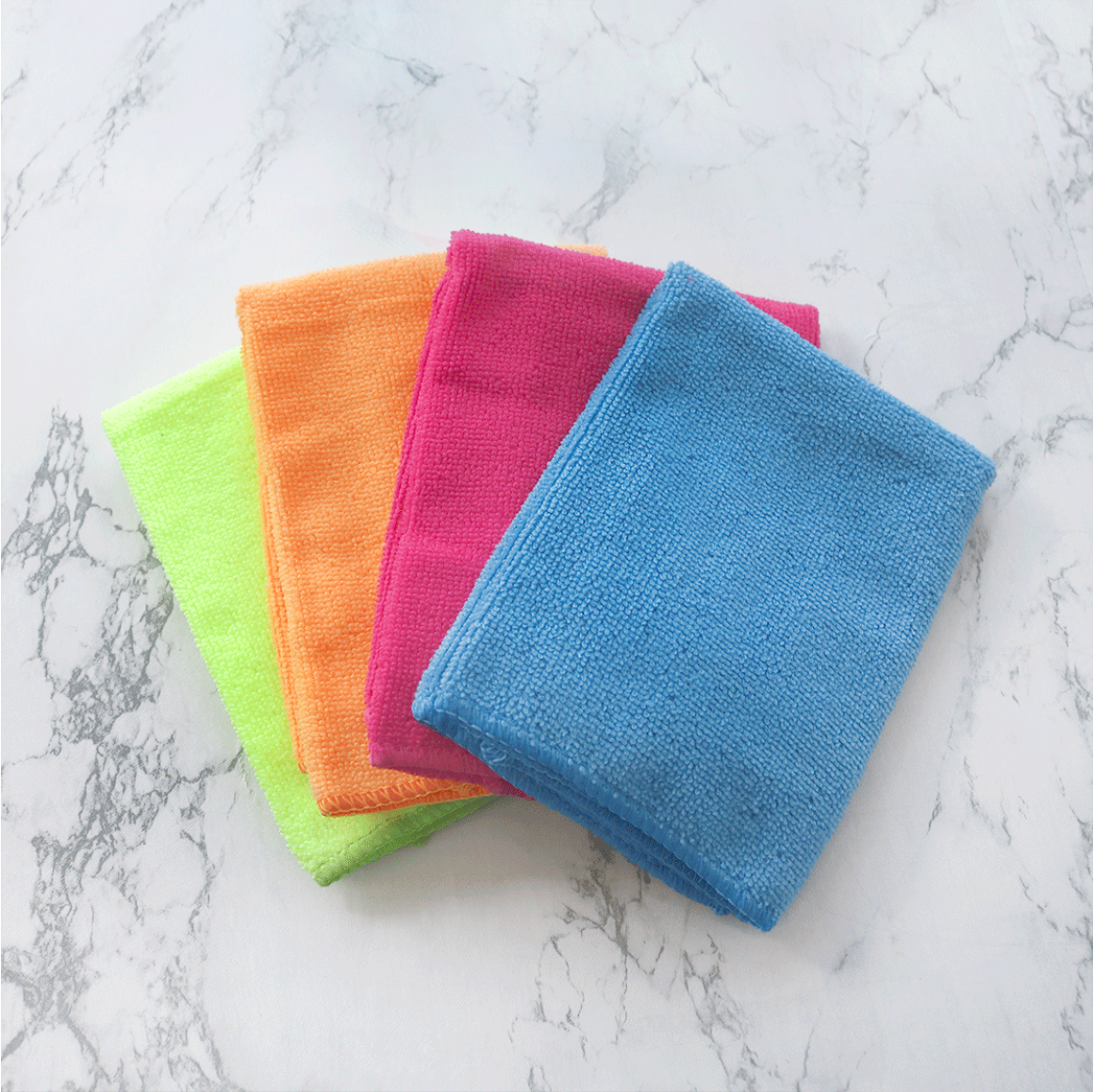 PANO PARA LIMPEZA 100 % POLIÉSTER COM 4 UNIDADES EM MICROFIBRA 35X35CM ...